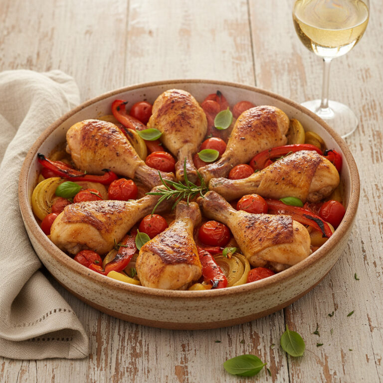 The Ultimate Italian Chicken Drumstick Casserole